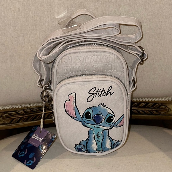 Disney | Bags | Nwt Disney Stitch Faux Leather Crossbody Bag Primark ...